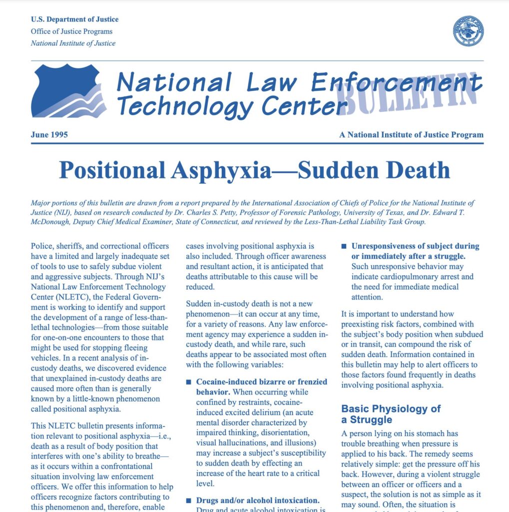 How Leaders Can Stop "The Death Position" - and Save More Lives - EMS ...
