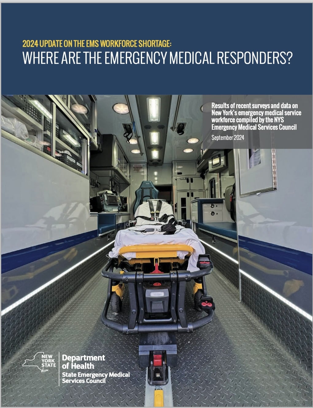 NYS & National Reports: Urgent Need to Address EMS Workforce Crisis ...